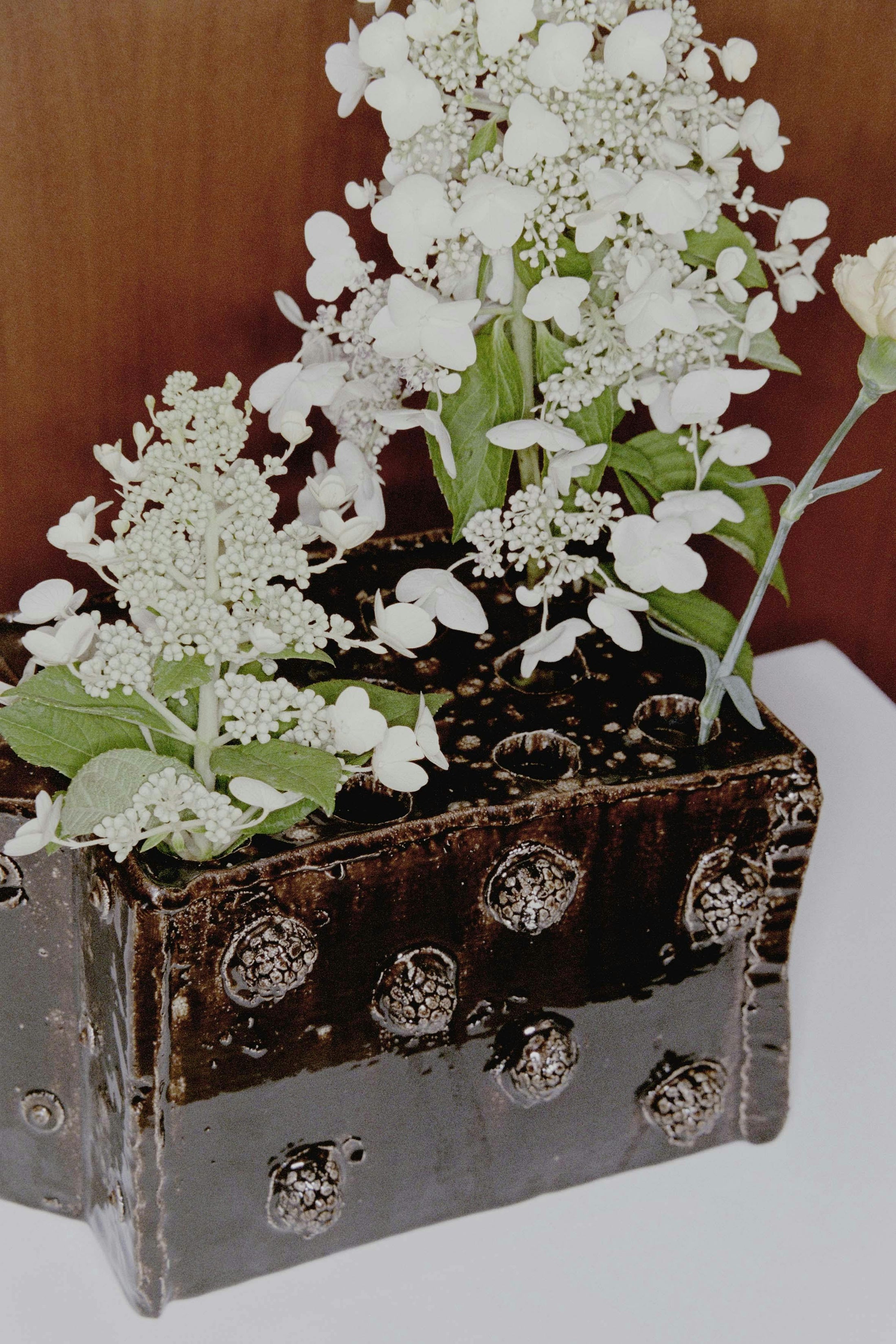 Ceramic Flower Brick 017 – Jacqueline Sullivan Gallery