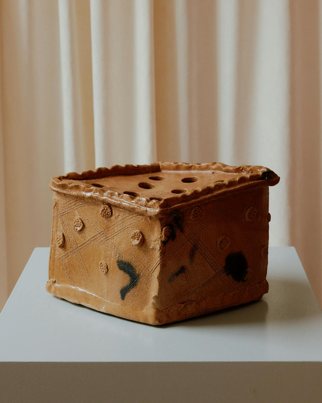 Ceramic Flower Brick 017 – Jacqueline Sullivan Gallery