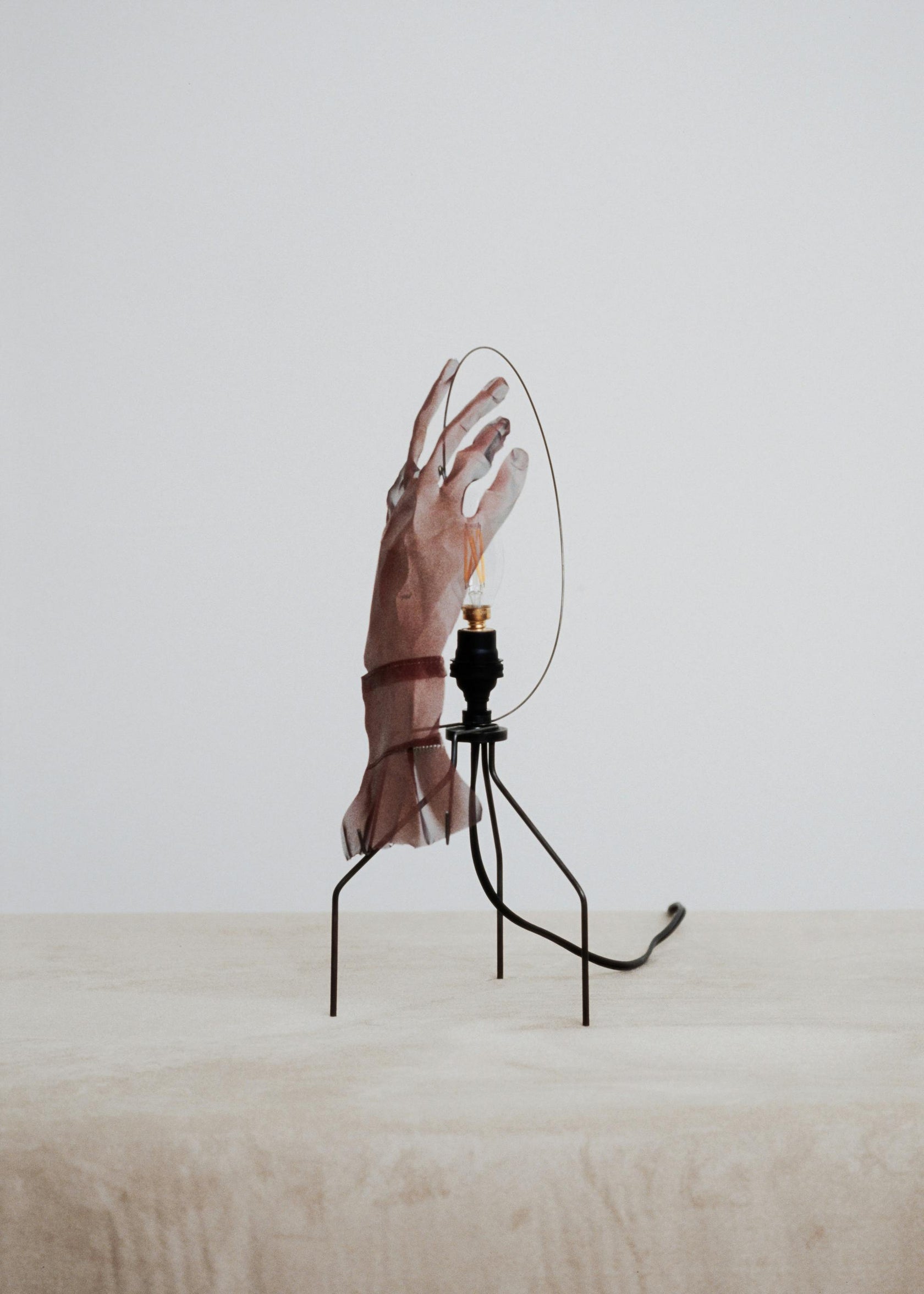 Hand Table Lamp – Jacqueline Sullivan Gallery