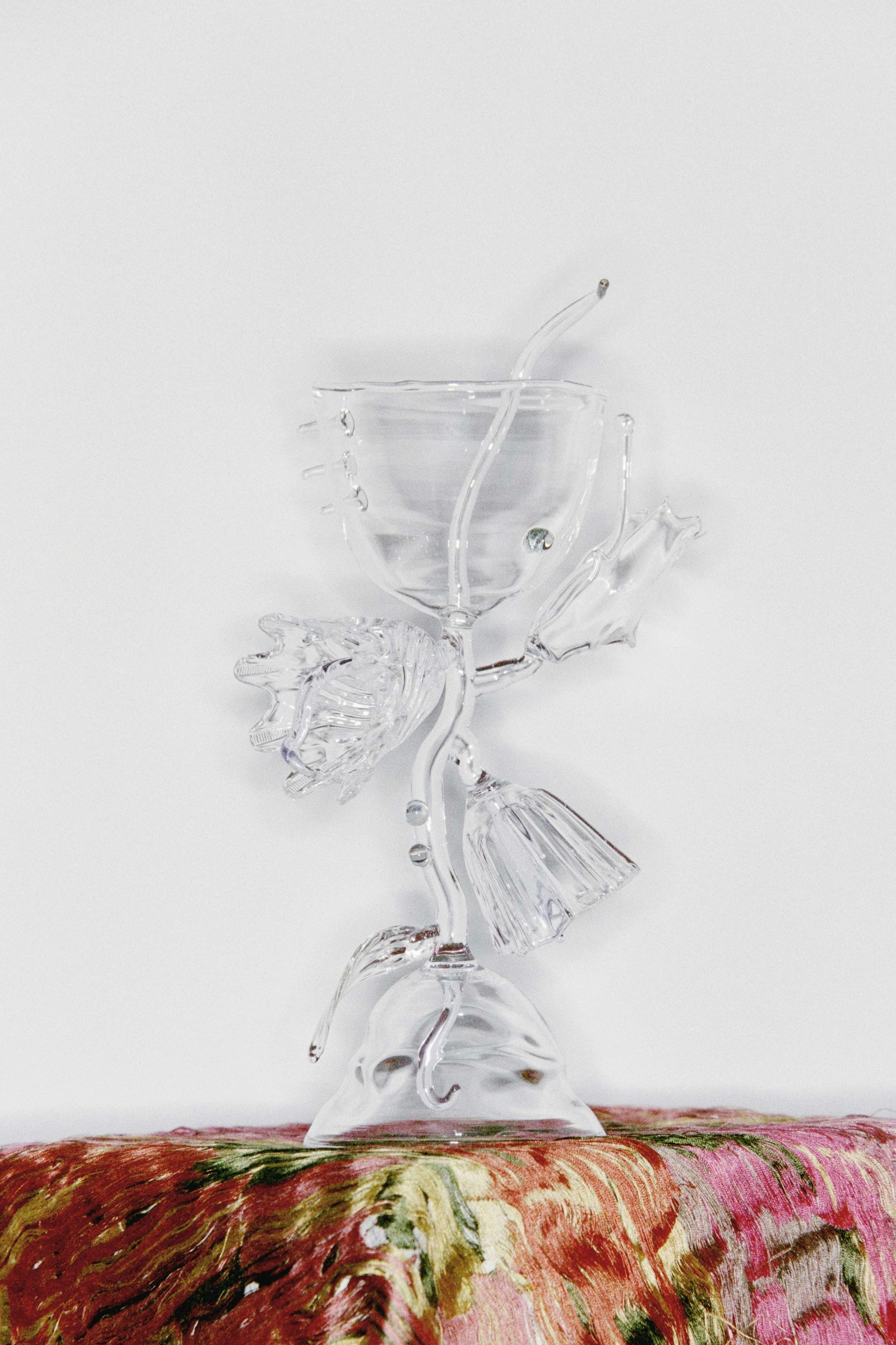 Glass Flower Vessel – Jacqueline Sullivan Gallery